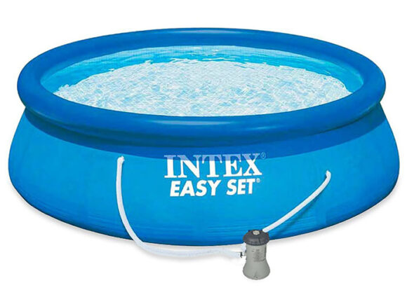 Intex Easy Set Up 12 Foot x 36 Inch Pool with Filter Pump - 56931 in ...