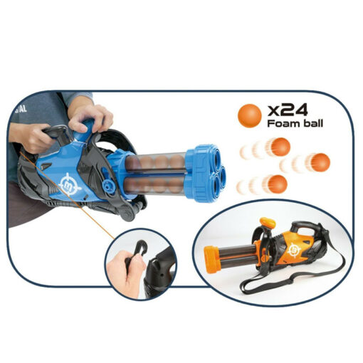Power Popper Gatling Machine Gun Rapid Fire Foam Ball High Quality ...