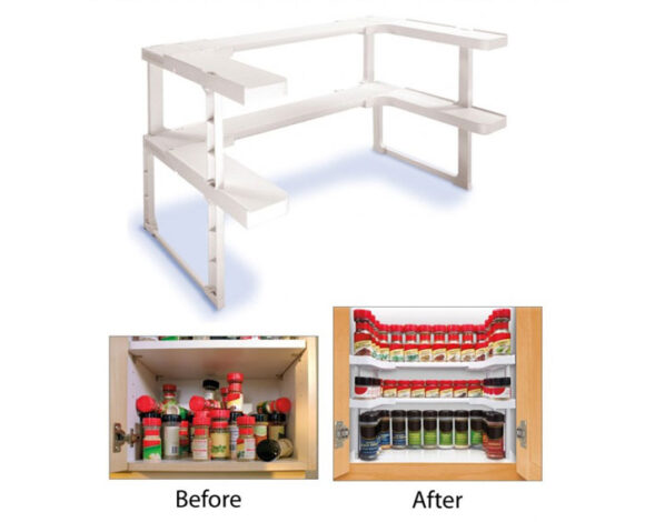 Spicy Shelf Spice Rack and Stackable Organizer in Pakistan