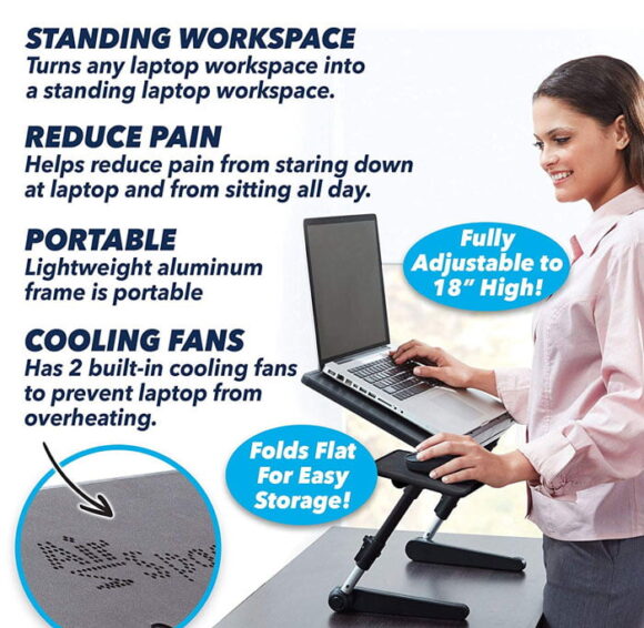 Air Space Adjustable Laptop Desk in Pakistan