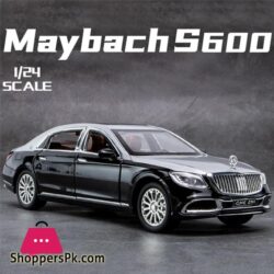 1:24 Mercedes Benz MAYBACH Car Models Alloy Diecast Toy Vehicle Doors ...