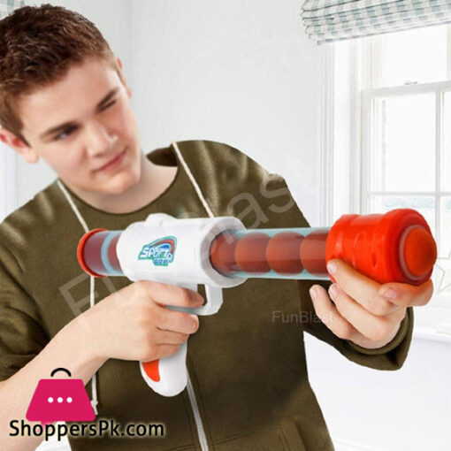 FunBlast Shooting Ball Gun – Air Pressure Foam Balls Shooting Gun Toy ...