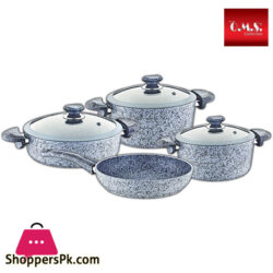OMS Granite Cookware Set of 7 Turkey Made - 3028 in Pakistan