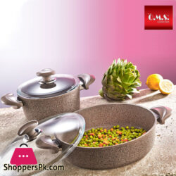 OMS Granite Cookware Set of 9 Turkey Made - 30012 in Pakistan