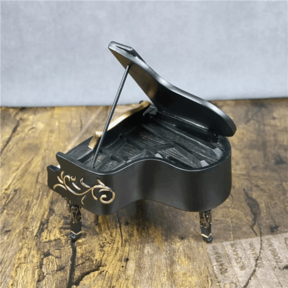 Piano Statue Sculpture Jazz Band Music Musical Gift Musician Figurine ...