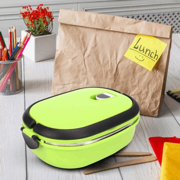 Insulation Lunch Box Stainless Steel Lunch Box for School Office Picnic ...