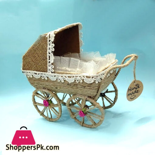 PRAM BABY SHOWER CARRIAGE STROLLER CENTERPIECE FOR DECORATION in Pakistan